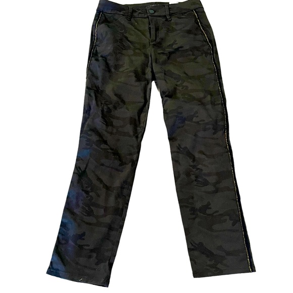 Level 99 | Pants & Jumpsuits | Level 99 Camo Stretch Fit Pants With ...